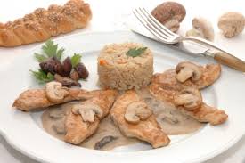 Receta de Hongos portobello con pechuga - , recetas de cocina